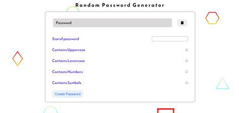 Github Denver04password Generator Random Password Generator