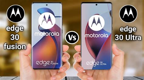 Motorola Edge Fusion Vs Motorola Edge Ultra Youtube