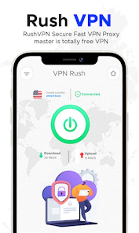 Rush VPN-Fast VPN Secure Proxy for Android - Download