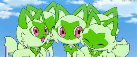 Image Tagged With Pokemon Pokemon Scarlet And Violet Sprigatito