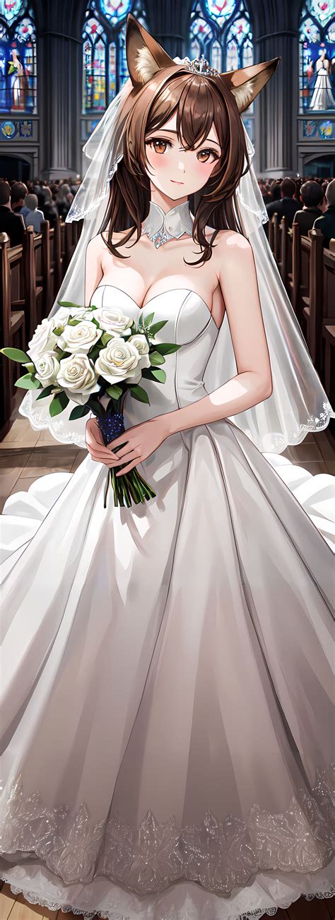 Full Body Style Kitsune Bride By Letototart On Deviantart