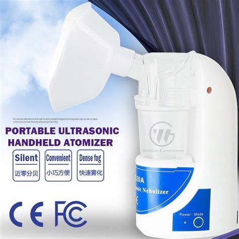 Ttc Ultrasonic Atomizer Portable Medical Asthma Inhaler Nebulizer