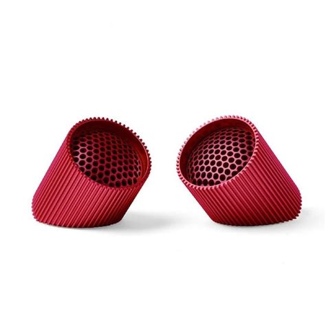Lexon Ray Set Of Magnetic Bluetooth Speakers Red Woolworths