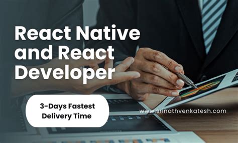 Create A Frontend React Native App By Advert Fiverr