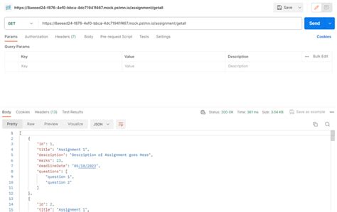Postman Mock Server Geeksforgeeks