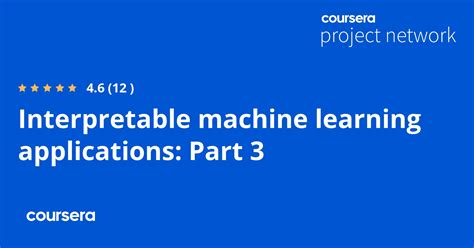 Interpretable Machine Learning Applications Part 3
