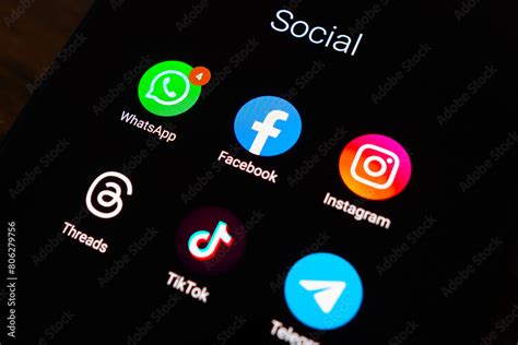 May 5, 2024, Brazil. In this photo illustration social networks ...