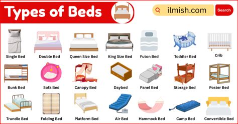 40 Bedroom Items Names In English And Their Pictures Ilmish