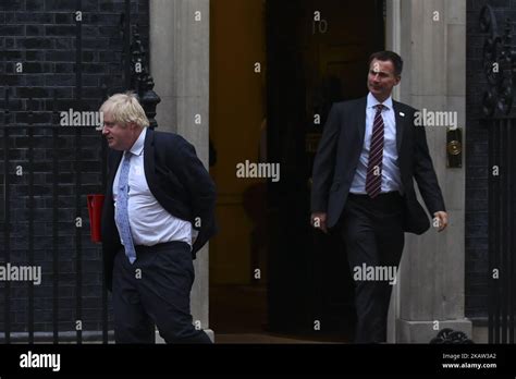 foreign secretary boris johnson l and health secretary jeremy hunt