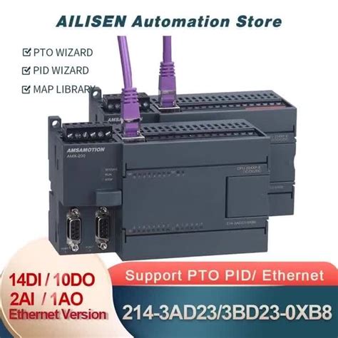 Ethernet Cpu224xp E Plc Programmable Logic Controller 2ai 1ao Replace Siemens 214 2bd23 2ad23