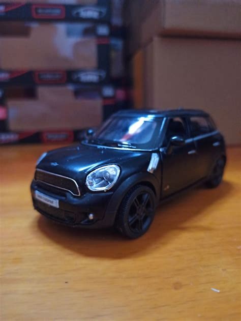 136 다이캐스트 시리즈 5 인치 미니쿠퍼 125cm 합금 자동차 장난감 Ch554001 도어 개방 가능 풀백 및 리턴 파워다이캐스트 And 장난감 차