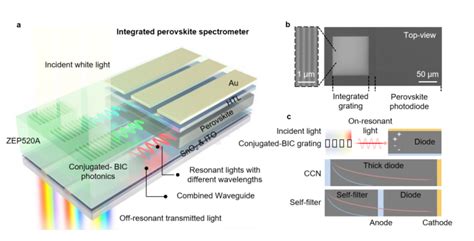 A Platform For Integrated Spectrometers Based On Solution Processable Semiconductors Ein Presswire