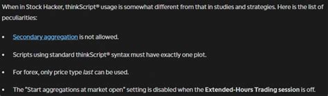 Cumulative Volume Chart Watchlists Scan Label For Thinkorswim Usethinkscript Community
