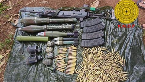 ဒီးမော့ဆိုတိုက်ပွဲတွင် စစ်ကောင်စီတပ်များ သေဆုံးဒဏ်ရာရပြီး လက်နက်ခဲယမ်းများ သိမ်းဆည်းခံရ