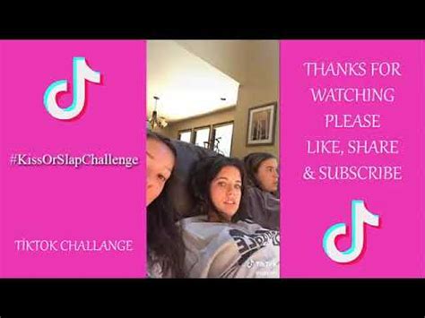 Tik Tok Kiss Or Slap Challenge Videos Compilation 2019 - YouTube