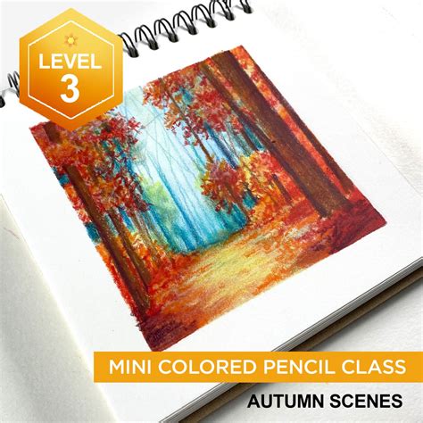 Mini Colored Pencil Course Rainy Days Art Classes