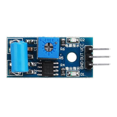 New 3pcs Lm393 Mini Tilt Angle Sensor Module Tilt Sensing Probe For
