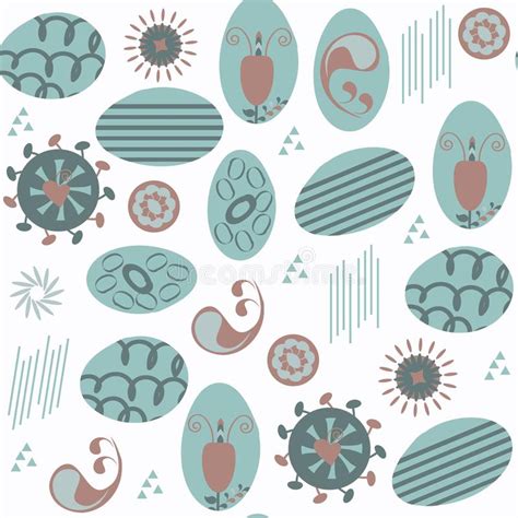 Abstract Seamless Pattern It Is Located In Swatch Menu Stock Vector Illustration Of Located
