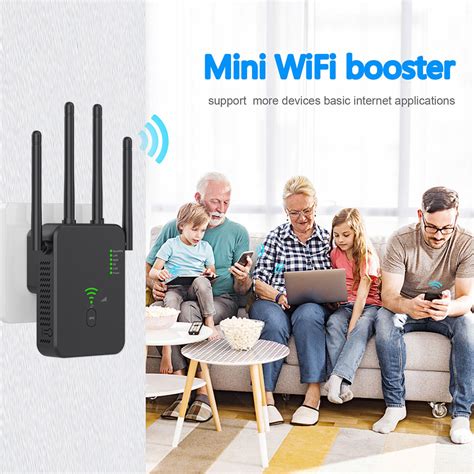 Wireless G WiFi Repeater Mbps Router Wifi Booster Dual Band Long Range Extender Ghz Wi Fi