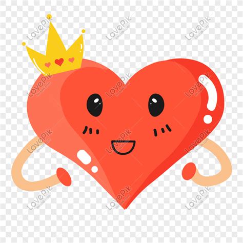 사랑 심장 모양 붉은 사랑 로맨스 Png 일러스트 무료 다운로드 Lovepik