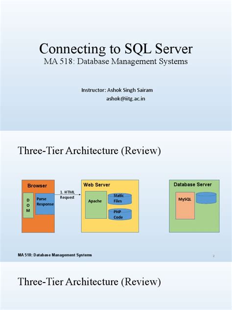 Lec12 Connect2sql Pdf Computer Data Data