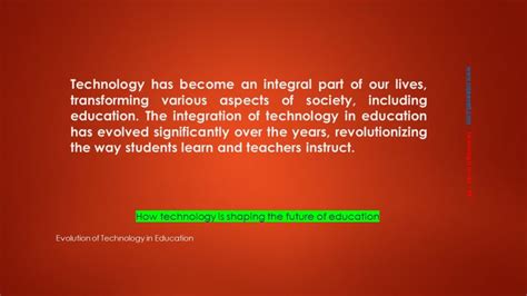 How Technology Is Shaping The Future Of Education School Education