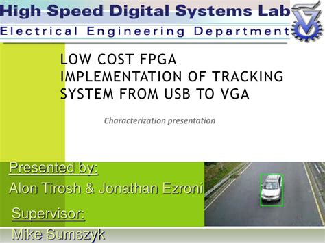 PPT LOW COST FPGA IMPLEMENTATION OF TRACKING SYSTEM FROM USB TO VGA PowerPoint Presentation
