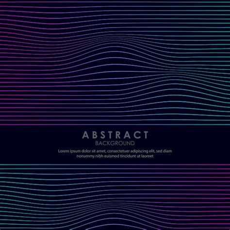 추상 파 배경 프리미엄 벡터