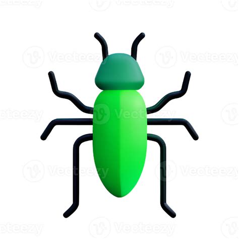 Bug 3d Rendering Icon Illustration 29169885 Png