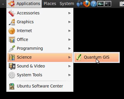Installing Quantum GIS CLP FFI ESSC FOSS G Workshop Documentation