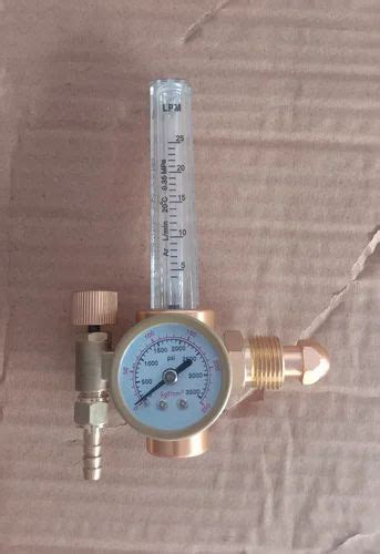 Brass Argon Flowmeter Regulator For Industrial Gas At ₹ 1400 Piece In Ludhiana
