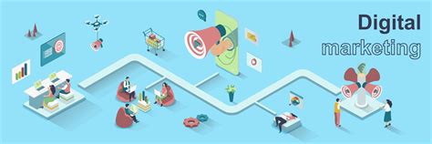 Restaurant Concept 3d Isometric Web Banner People Vector Image