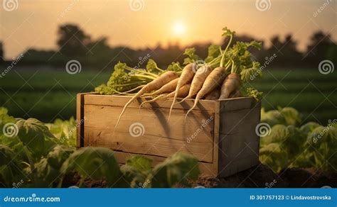Parsnip Root With Green Leaves Cut Off Vector Item CartoonDealer Com 165302097