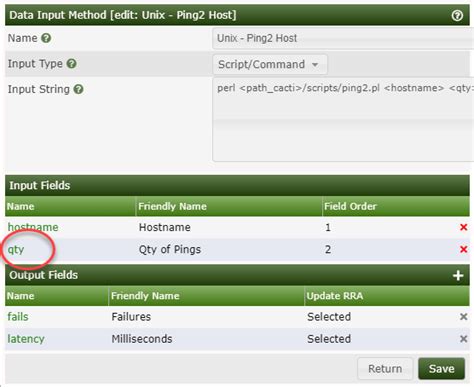 When Creating A Datasource Input Field Checking Is Not Always Enforced Issue Cacti