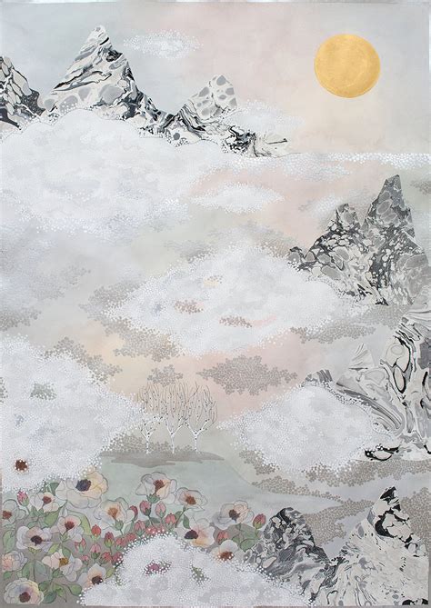 Crystal Liu Abstract Flower Art Artist Abstract Flowers
