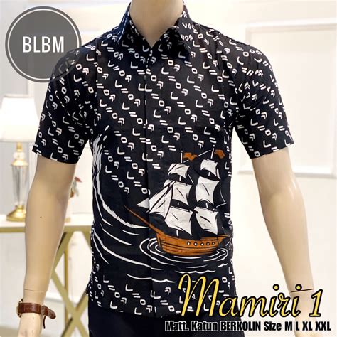 Jual Batik Mamiri 1 By Batik Lanang Batik Lontara Batik Makassar