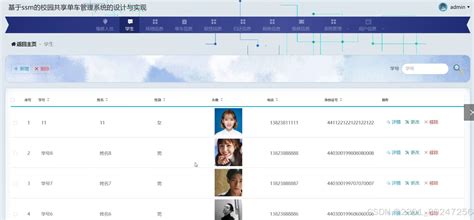 计算机毕业设计之基于ssm的校园共享单车管理系统的设计与实现 Csdn博客