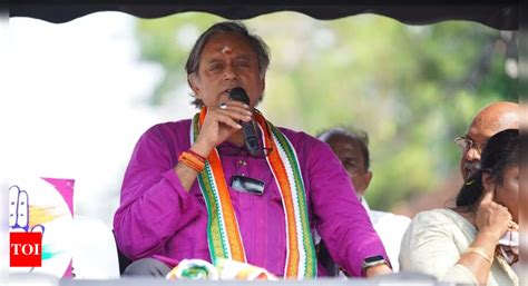 Naked Communal Appeal Shashi Tharoor On PM S Comment That Congress Will Distribute Private