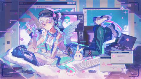 5525h Anime Girl Laptop 4k Wallpaper Iphone Phone