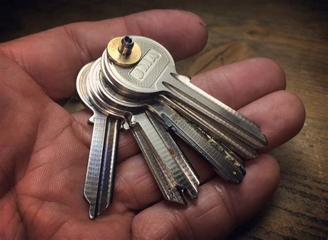 The Push Pin Key Chain With Personalized Engraving