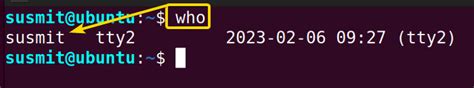 The Who Command In Linux Practical Examples LinuxSimply