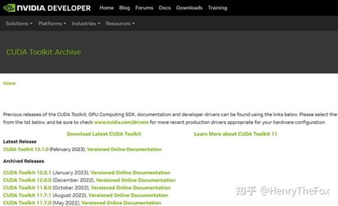 windows n卡环境下pytorch和tensorflow环境配置（2023年03月） 知乎
