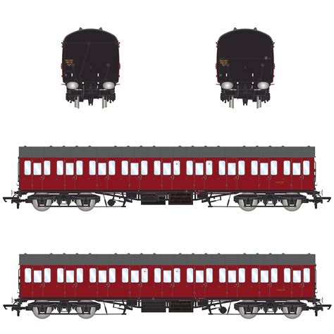 Acc2370 E46229 Accurascale Br Mk1 57 Non Gangway Coach T E46229