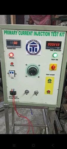 Digital 220 Primary Current Injection Test Kit For Industrial Packaging Type Wooden Box At Rs