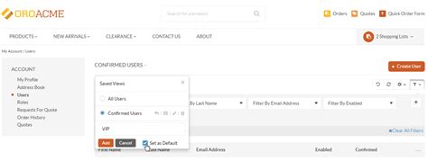 Common Controls Orocommerce Orocrm And Oroplatform Documentation