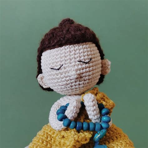 Little Buddha Amigurumi Pattern Pdf Crochet Doll Tutorial Diy Altar