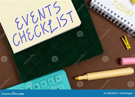 Writing Displaying Text Events Checklist Business Overview Invaluable