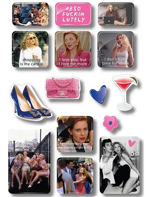 3d стикеры и наклейки на телефон Sex In The City купить на Ozon по