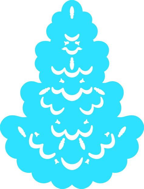 3d Christmas Tree Mandala Svg For Cricut Etsy