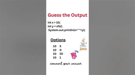 Guess The Output Of Java Program Evaluate Java Program Youtube
